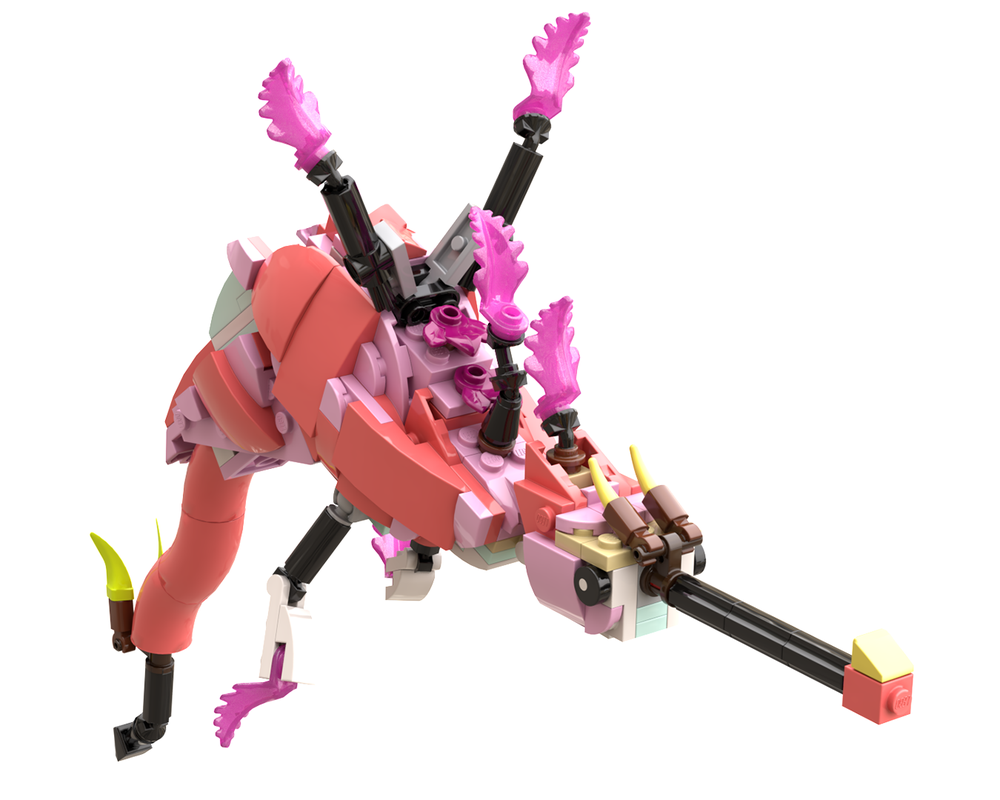 LEGO MOC 31170-Weedy Seadragon (Alternate) by zxmaomao | Rebrickable ...