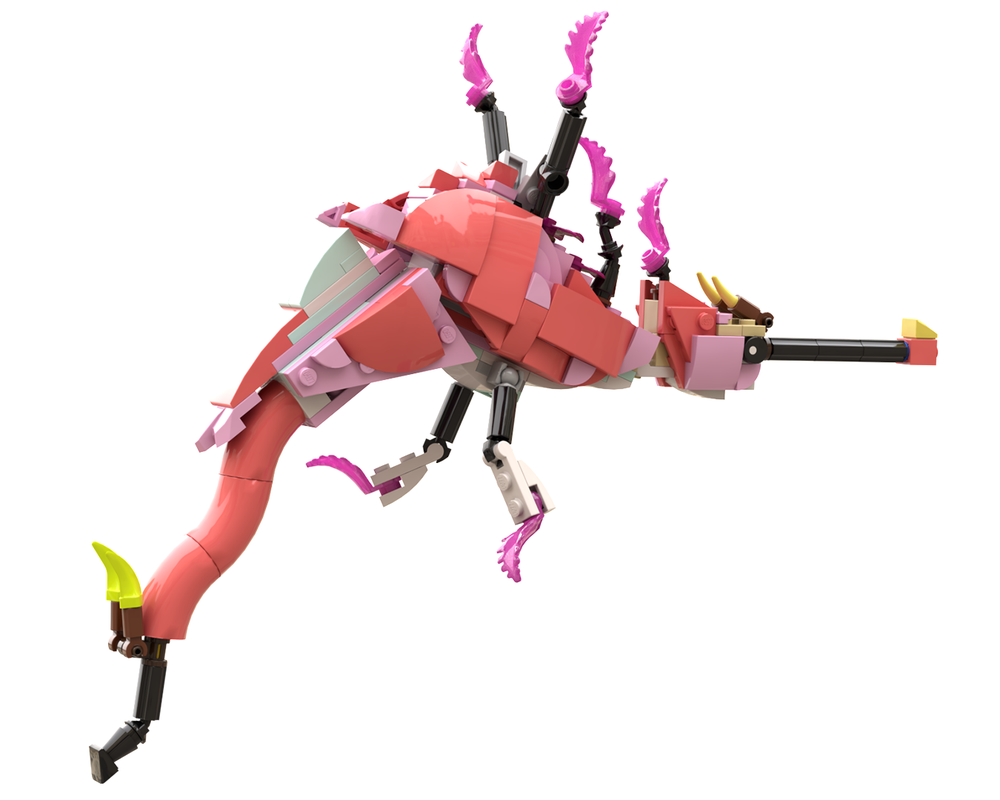 LEGO MOC 31170-Weedy Seadragon (Alternate) by zxmaomao | Rebrickable ...
