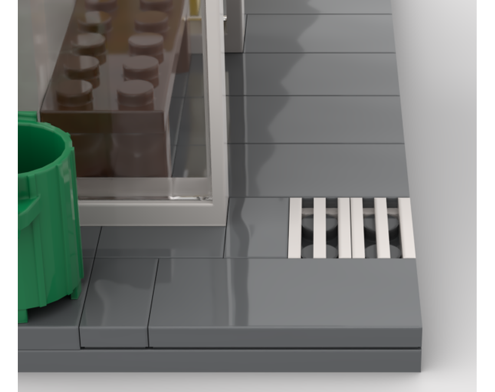 LEGO MOC Bus station/ Bus stop by City MOCs | Rebrickable - Build with LEGO