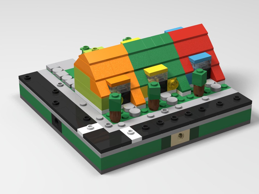 LEGO MOC Micropolis - Suburban Dream by Klaartje68 | Rebrickable ...