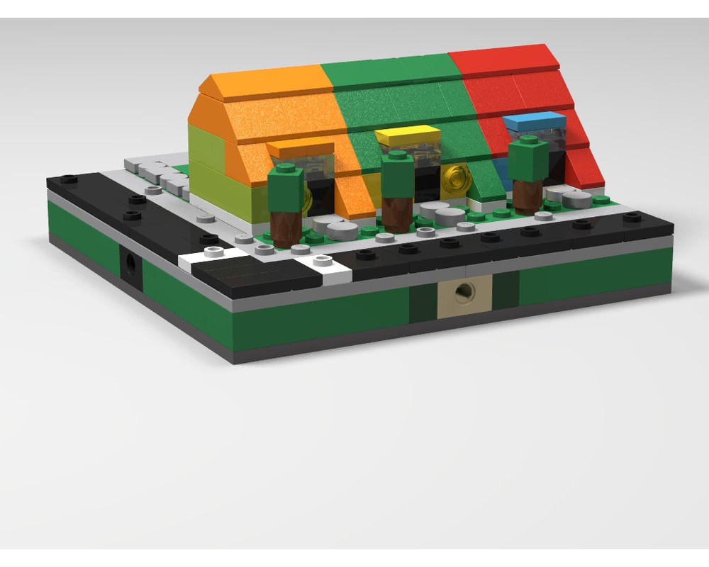LEGO MOC Micropolis - Suburban Dream by Klaartje68 | Rebrickable ...