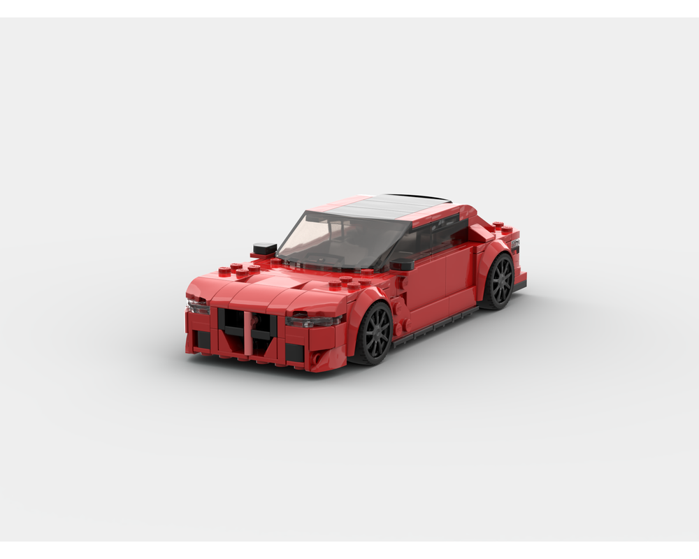 LEGO MOC BMW G80 M3 sedan Red on White by SideWaysBricks | Rebrickable ...