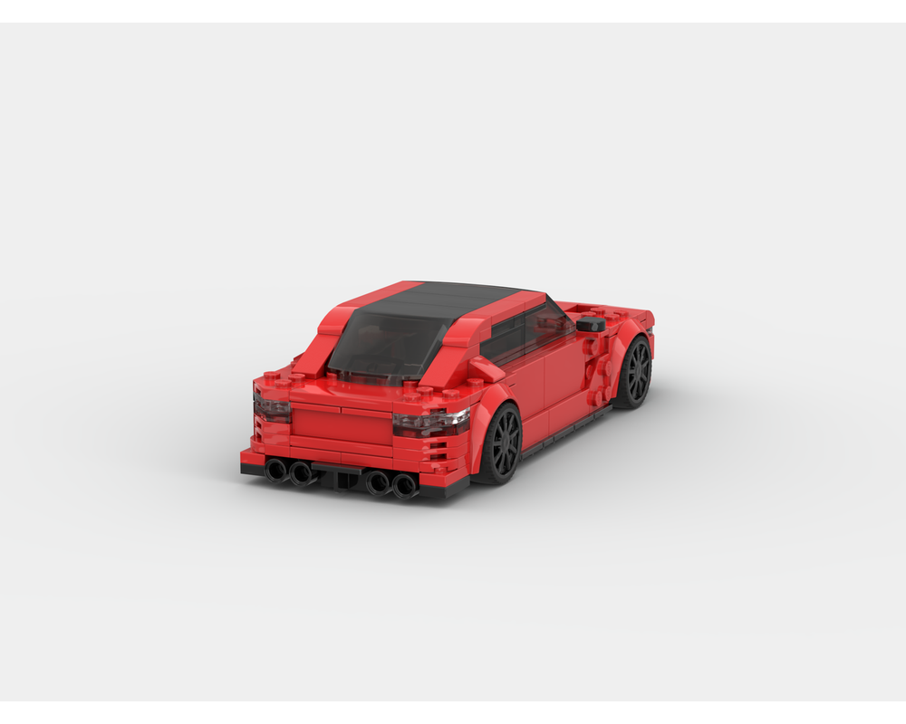 LEGO MOC BMW G80 M3 sedan Red on White by SideWaysBricks | Rebrickable ...