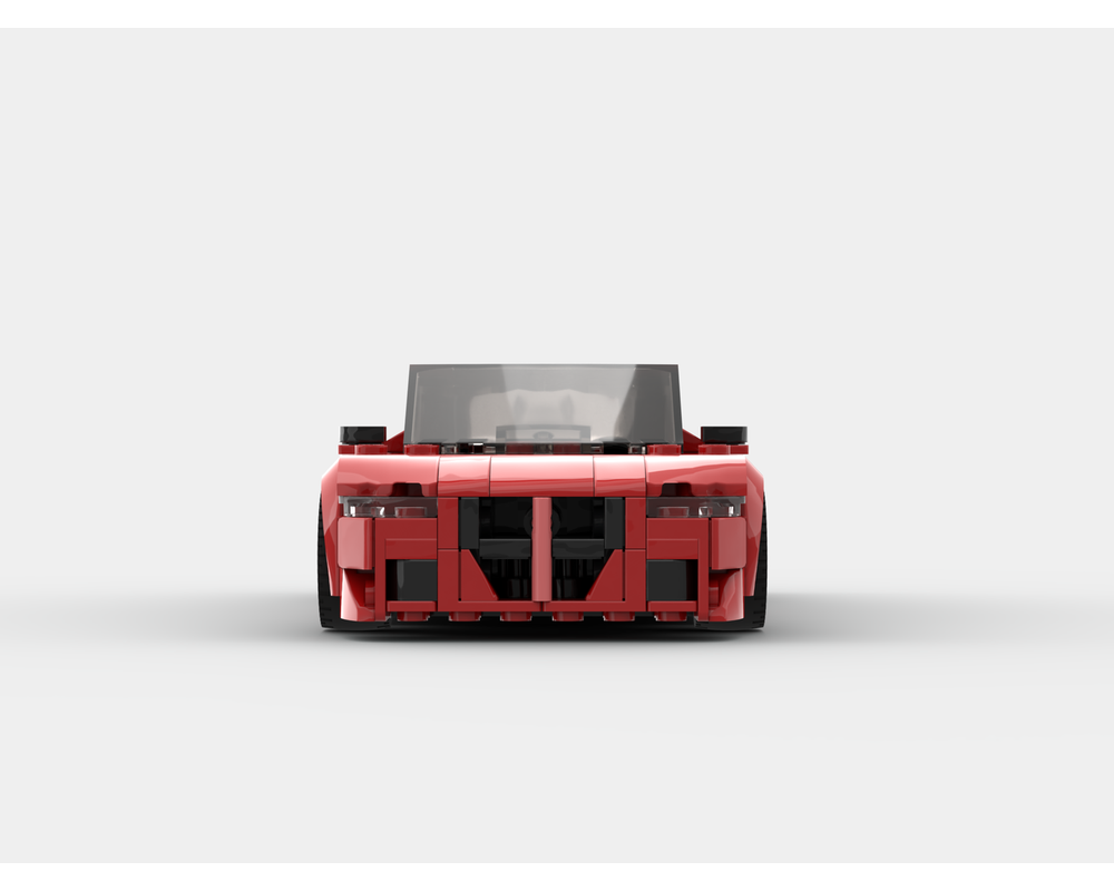 LEGO MOC BMW G80 M3 sedan Red on White by SideWaysBricks | Rebrickable ...