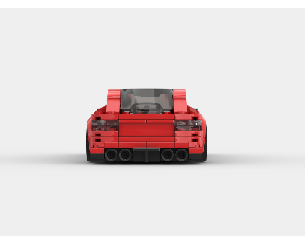 LEGO MOC BMW G80 M3 sedan Red on White by SideWaysBricks | Rebrickable ...