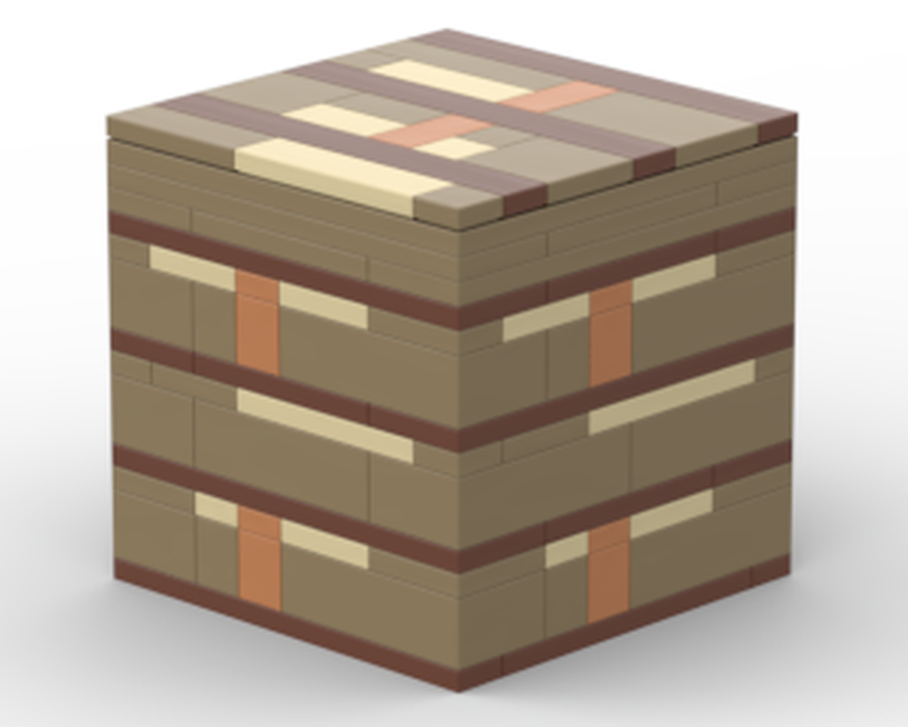 LEGO MOC Oak Planks Block by aure bricks | Rebrickable - Build with LEGO