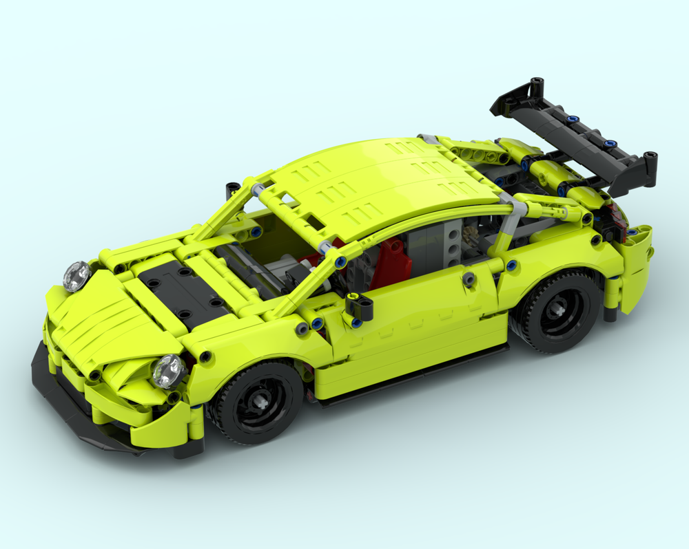 LEGO MOC Porsche 911 GT3 RS (1:16, Power Functions) by pink0d ...
