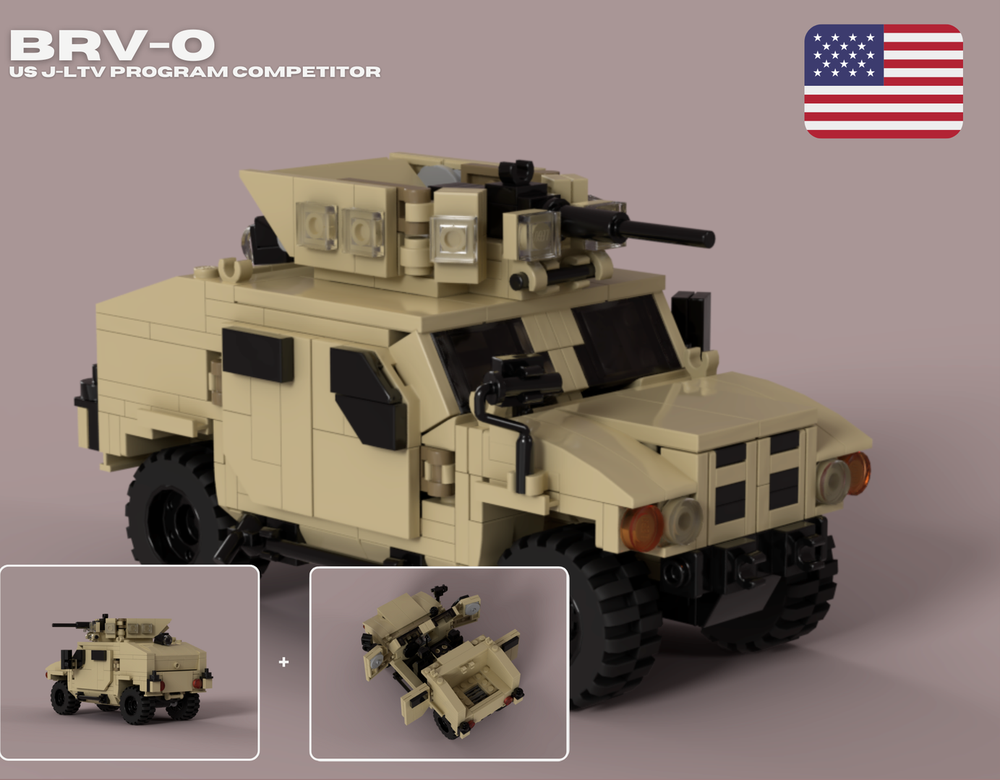 LEGO MOC-224326 BRV-O | US J-LTV Program Competitor by Zaturon ...