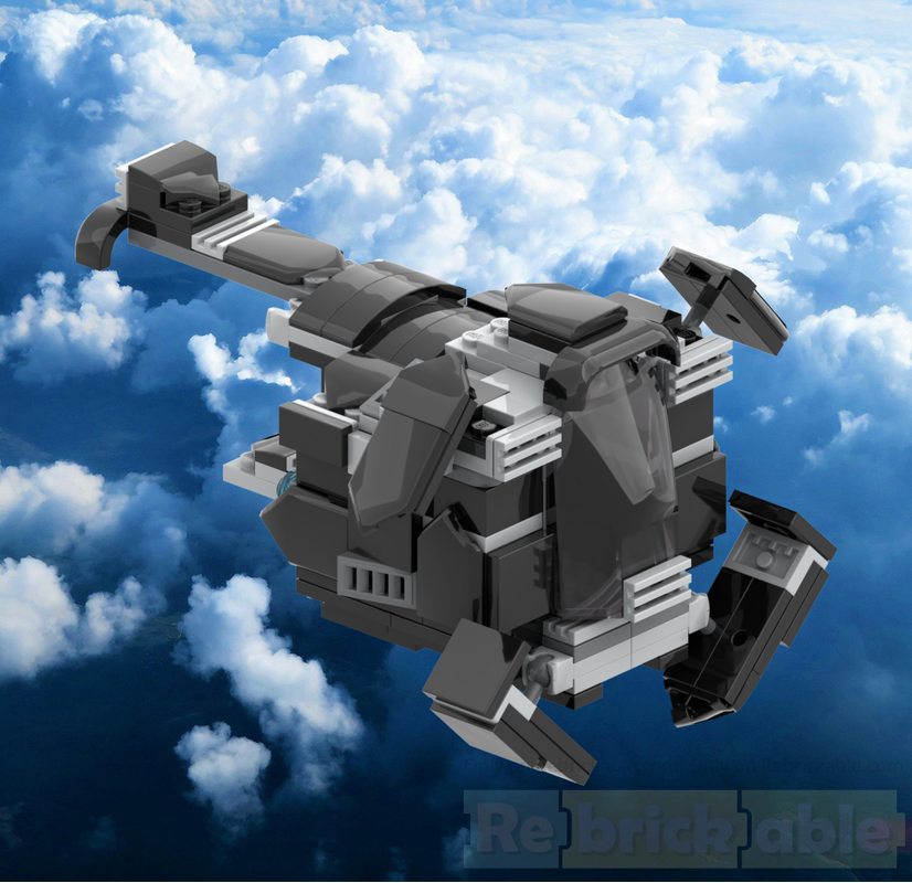 LEGO MOC 2X 75412 Police gunship by LucSoleBricks | Rebrickable - Build ...