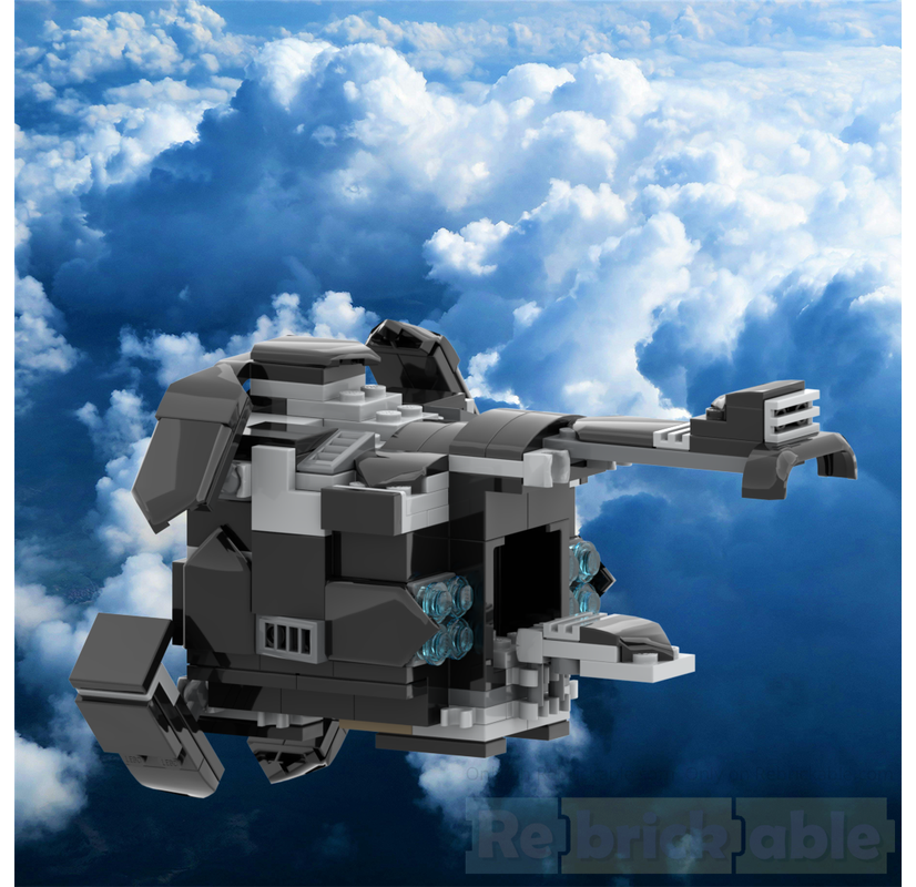 LEGO MOC 2X 75412 Police gunship by LucSoleBricks | Rebrickable - Build ...