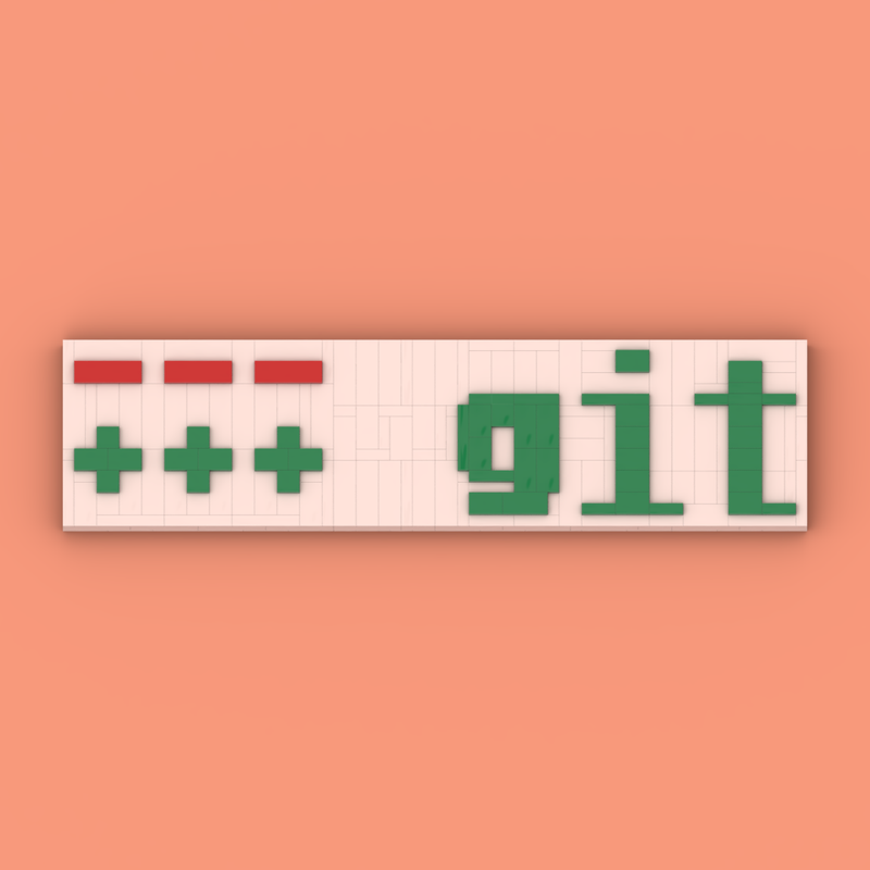 LEGO MOC Old Git Logo by birdbrickbuilds | Rebrickable - Build with LEGO