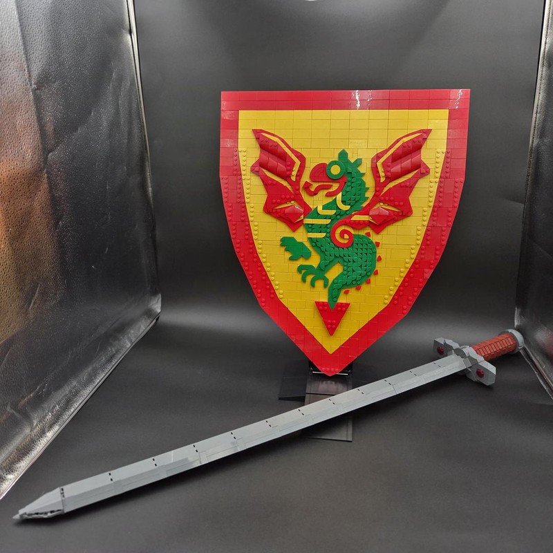 LEGO MOC-224360 Dragon Knights Shield by Brick_Lizard | Rebrickable ...
