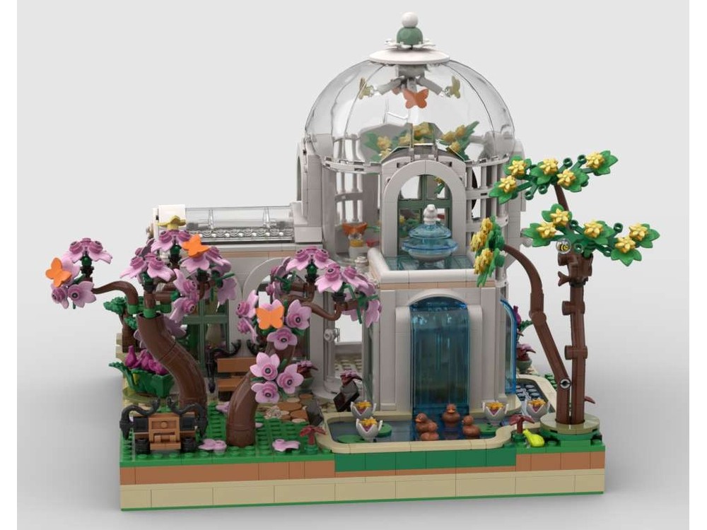 LEGO MOC Botanical Garden - MILS MOC by CoveredInJello | Rebrickable ...
