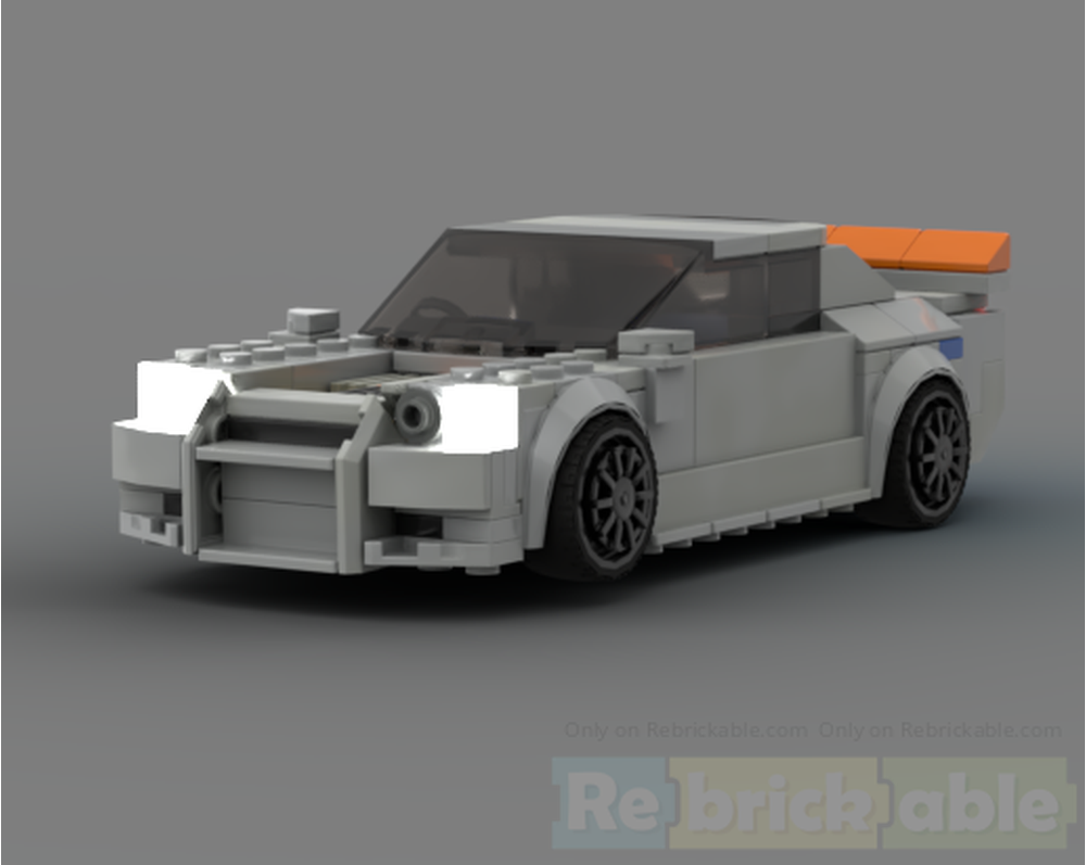 LEGO MOC-224406 Nissan GTR R-34 mod by The Technic think tank ...