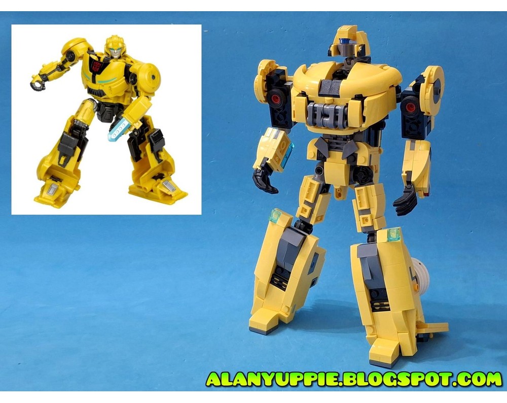 LEGO MOC Transformers: One Bumblebee / Badassatron/ B-127 made using ...