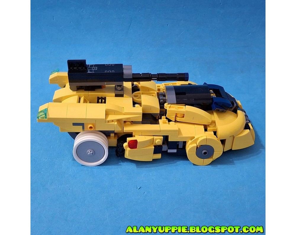 LEGO MOC Transformers: One Bumblebee / Badassatron/ B-127 made using ...