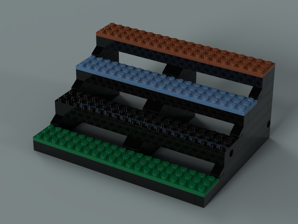 LEGO MOC Minifigure Stands by JanBassett | Rebrickable - Build with LEGO