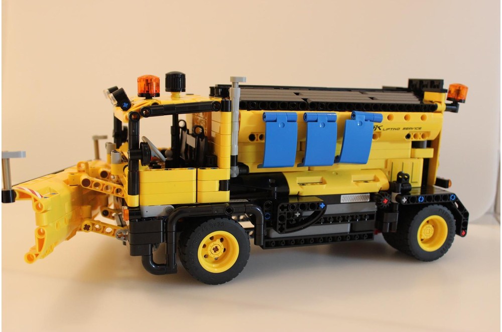 LEGO MOC Snow plough and sand spreader by Omanb571 | Rebrickable ...