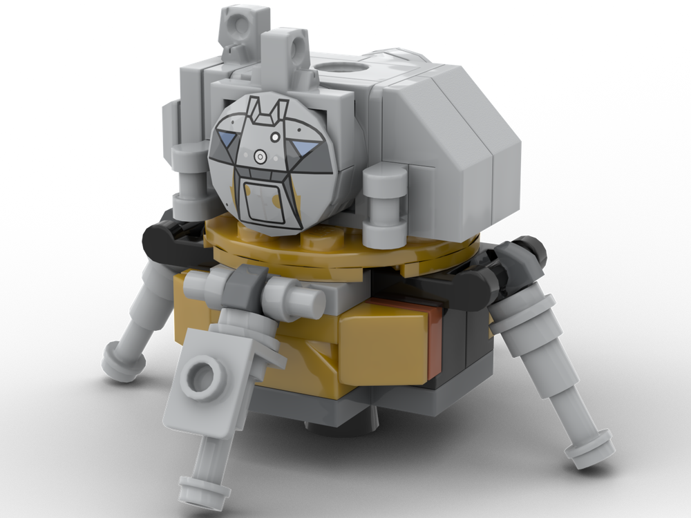 LEGO MOC Apollo LM Shelter (1:110) by Sands_of_Ares | Rebrickable ...