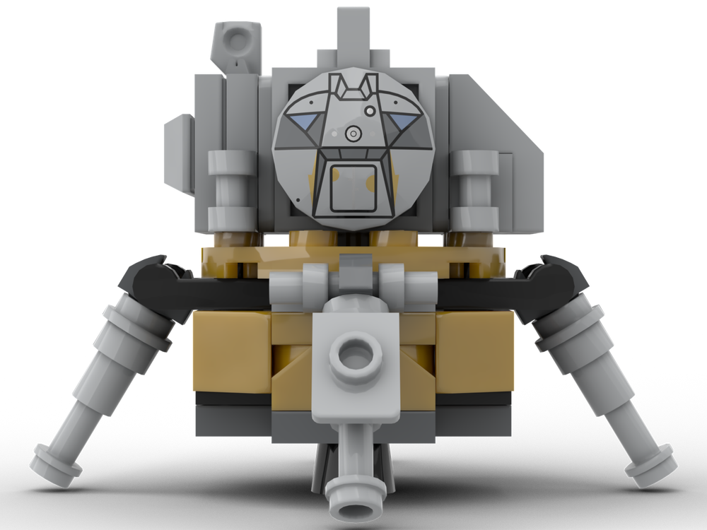 LEGO MOC Apollo LM Shelter (1:110) by Sands_of_Ares | Rebrickable ...