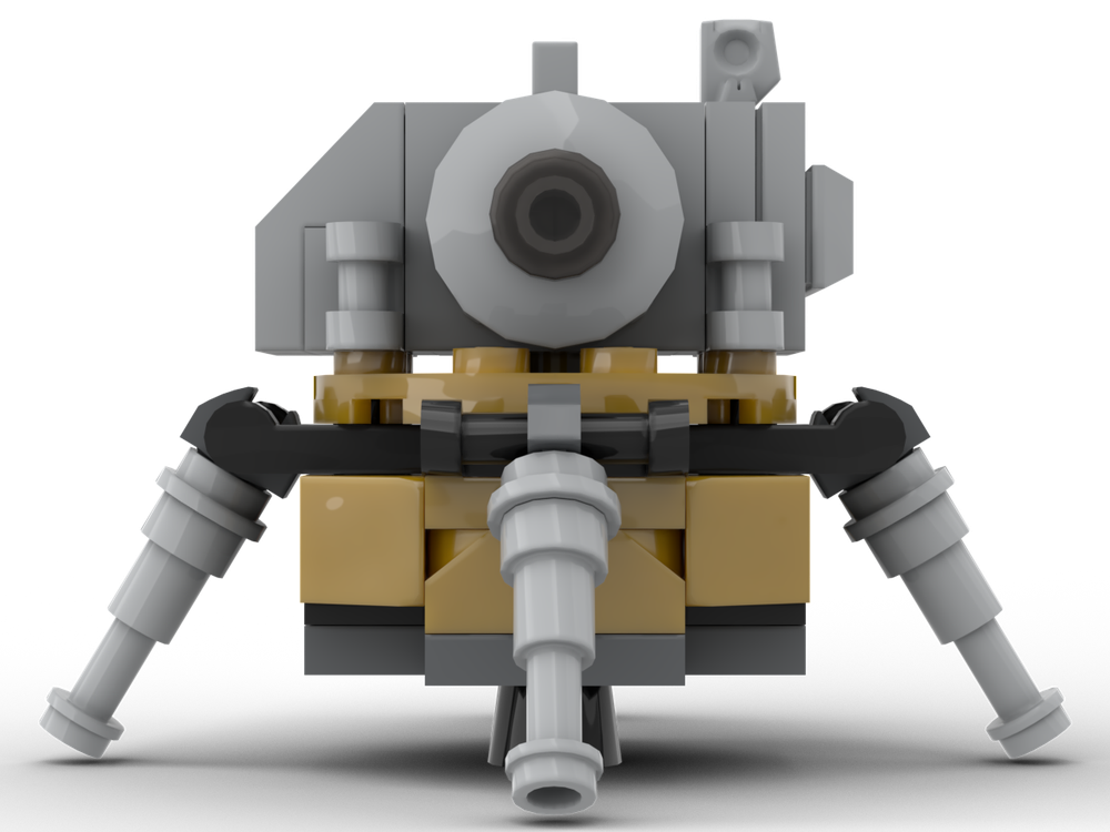 LEGO MOC Apollo LM Shelter (1:110) by Sands_of_Ares | Rebrickable ...