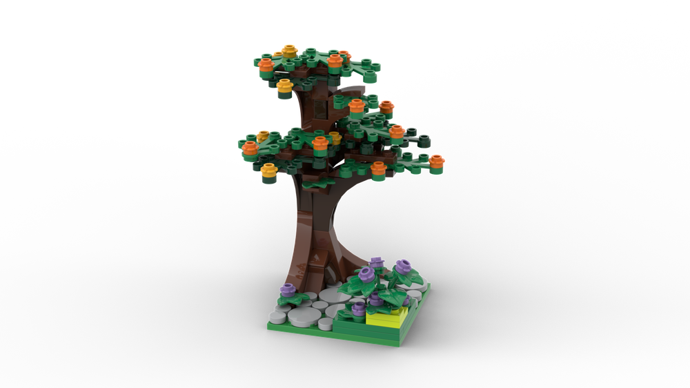 LEGO MOC Tree Path by SrTreze | Rebrickable - Build with LEGO