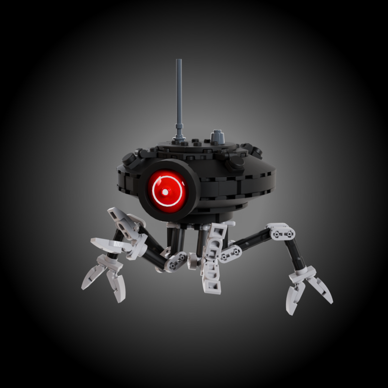 LEGO MOC Seeker Droid (ID9 Seeker Droid) by KraftyKoopa | Rebrickable ...