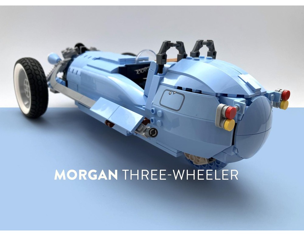 LEGO MOC-224454 10298 Morgan Three-Wheeler by inidatti | Rebrickable ...