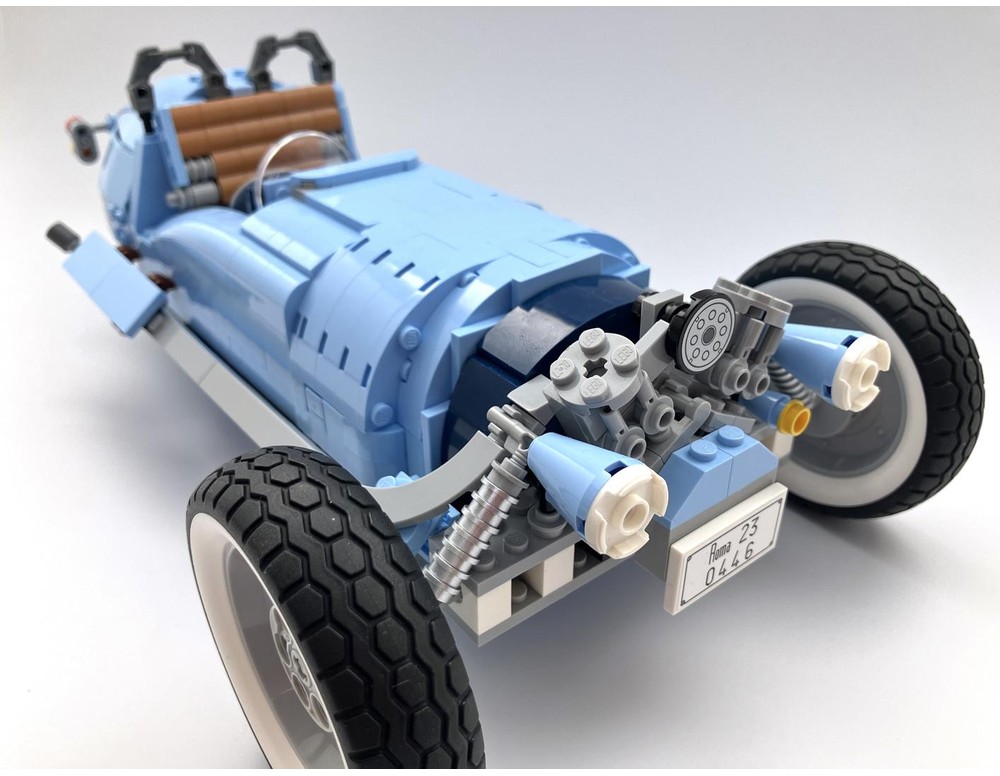 LEGO MOC-224454 10298 Morgan Three-Wheeler by inidatti | Rebrickable ...