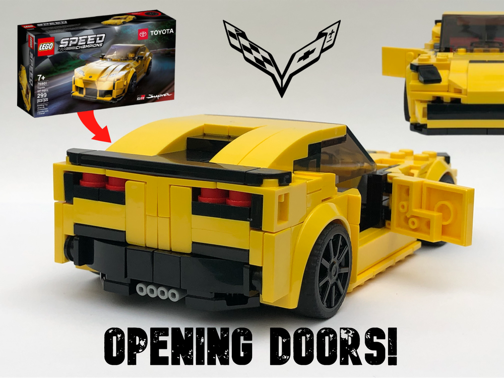 LEGO MOC 76901 Chevrolet Corvette C7 Z06 [Opening Doors!] by ...