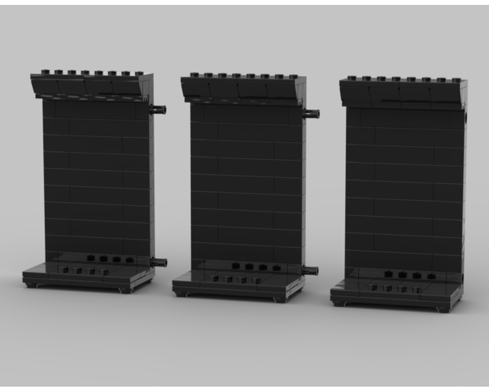 LEGO MOC Minifigure / Card Display by EVA01René | Rebrickable - Build ...