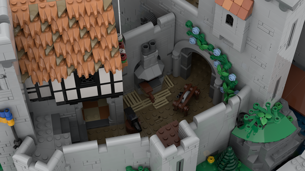 LEGO MOC Blacksmith accessories for the Lion Knights Castle by LCas89 ...