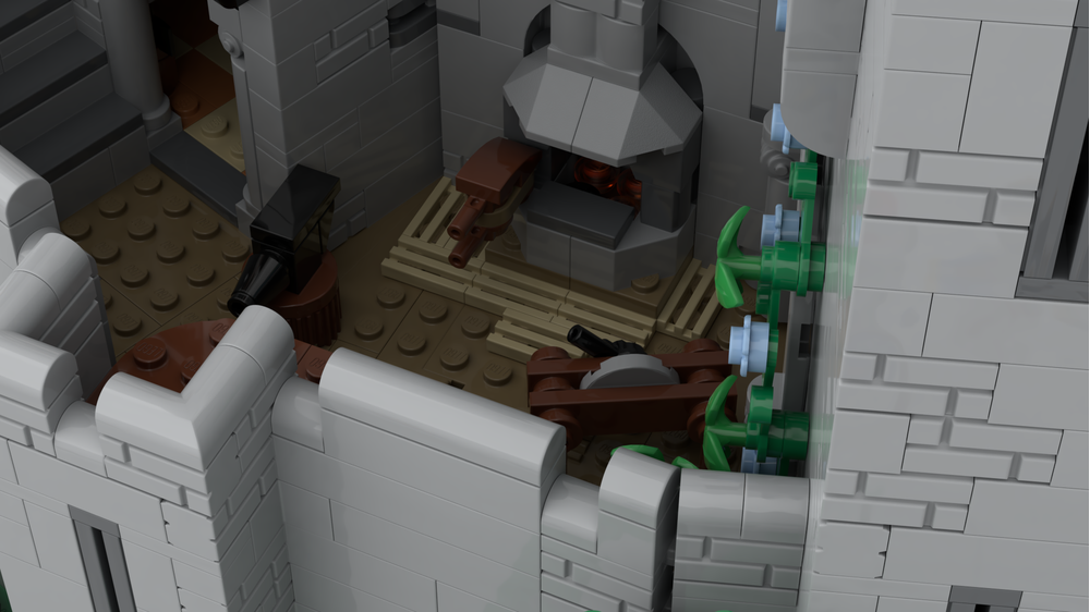 LEGO MOC Blacksmith accessories for the Lion Knights Castle by LCas89 ...