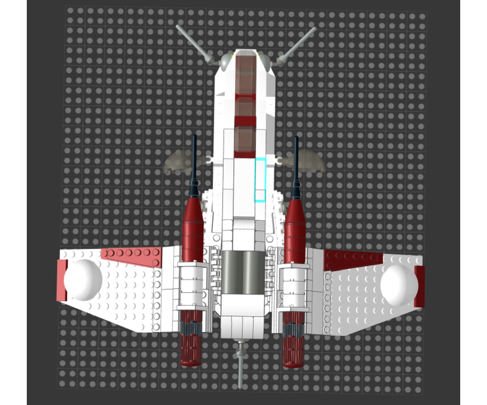 LEGO MOC-224489 Midi/Playscale Republic Gunship by Frsl | Rebrickable ...