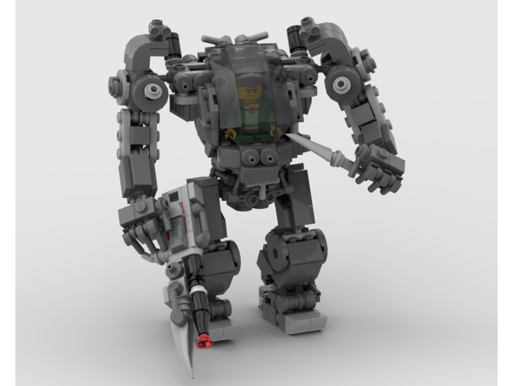 LEGO MOC Avatar AMP Mech Suit by Sey_Builds | Rebrickable - Build with LEGO