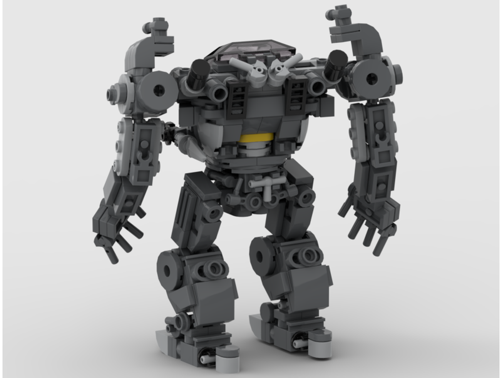LEGO MOC Avatar AMP Mech Suit by Sey_Builds | Rebrickable - Build with LEGO