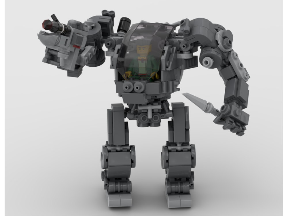 LEGO MOC Avatar AMP Mech Suit by Sey_Builds | Rebrickable - Build with LEGO