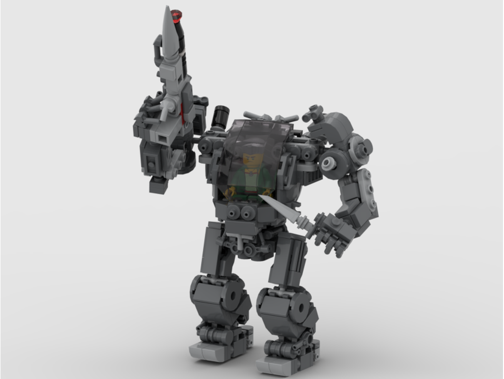 LEGO MOC Avatar AMP Mech Suit by Sey_Builds | Rebrickable - Build with LEGO