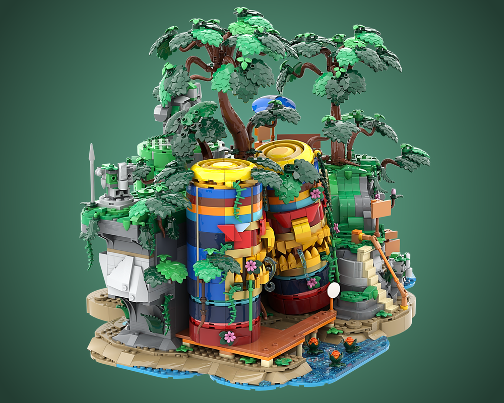 LEGO MOC-224498 Ancient Ruins by TangTaizong | Rebrickable - Build with ...
