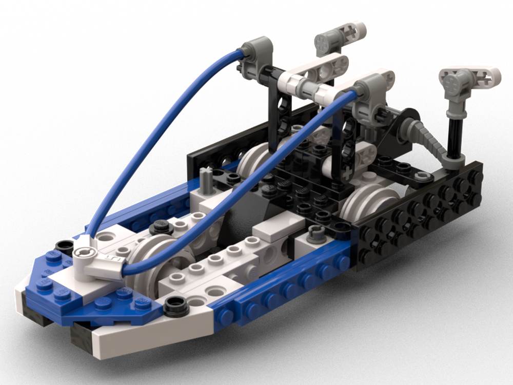LEGO MOC 8216 Hydro Racer by CunningFox Designs | Rebrickable - Build ...