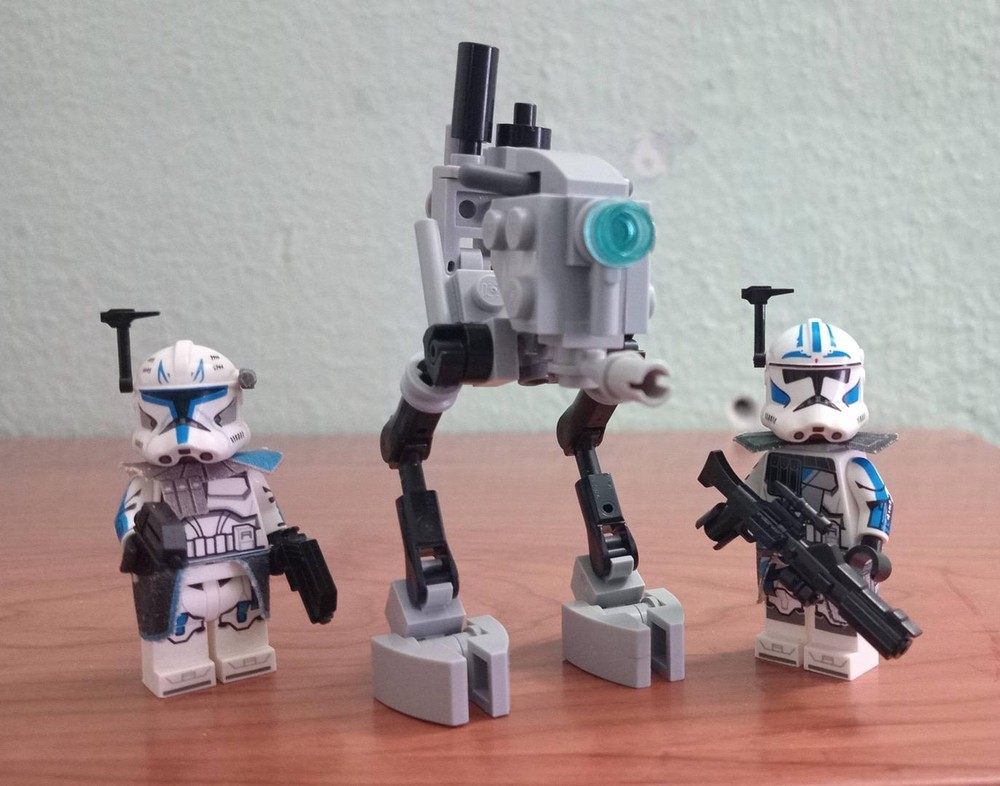 LEGO MOC Minifig scale AT-RT by reika | Rebrickable - Build with LEGO