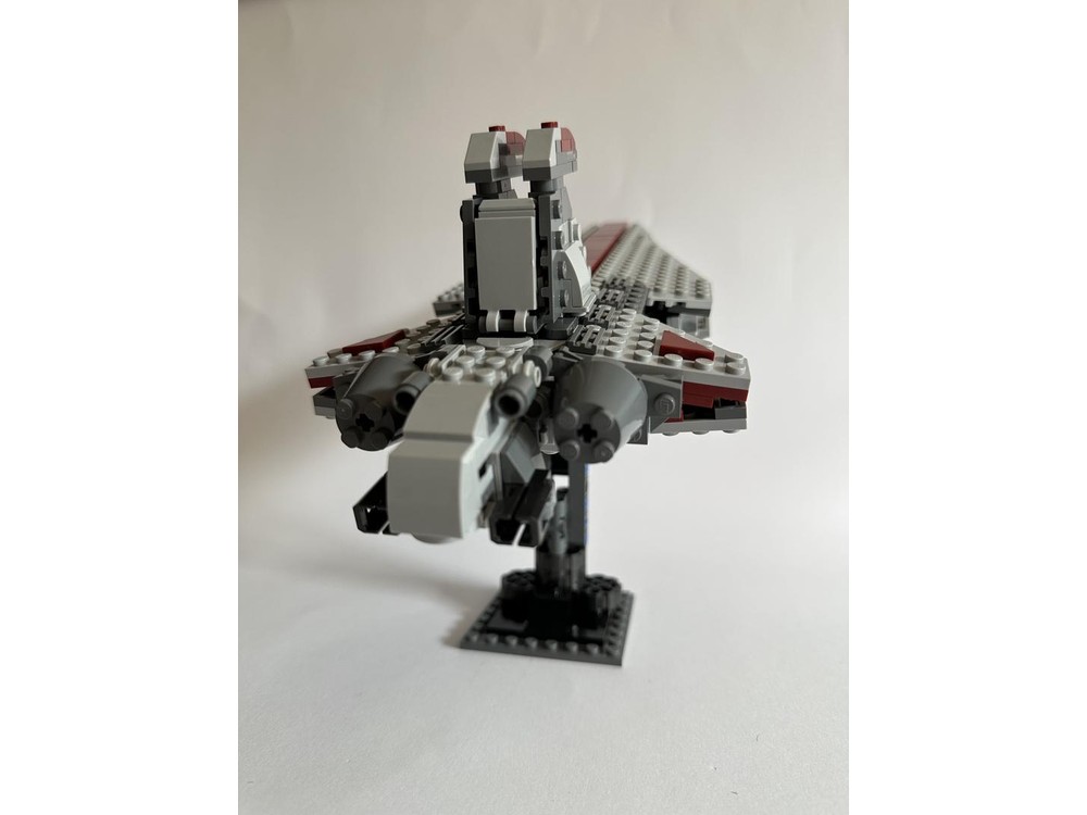 LEGO MOC Venator-Class Republic Cruiser - Ahsoka Tano's T-6 Shuttle ...