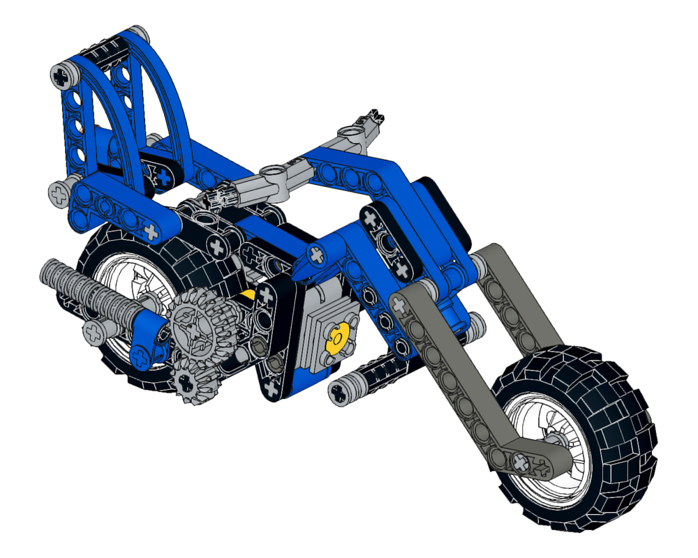 LEGO MOC Chopper by NARP | Rebrickable - Build with LEGO