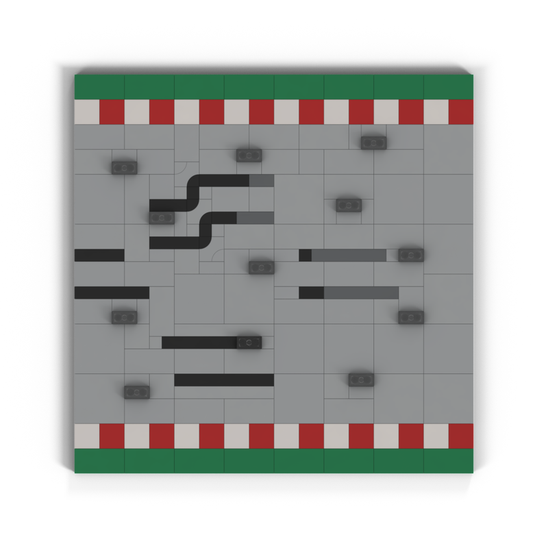 LEGO MOC F1 Collectible Race Cars Display Board (32 x 32) by TheWarHen ...