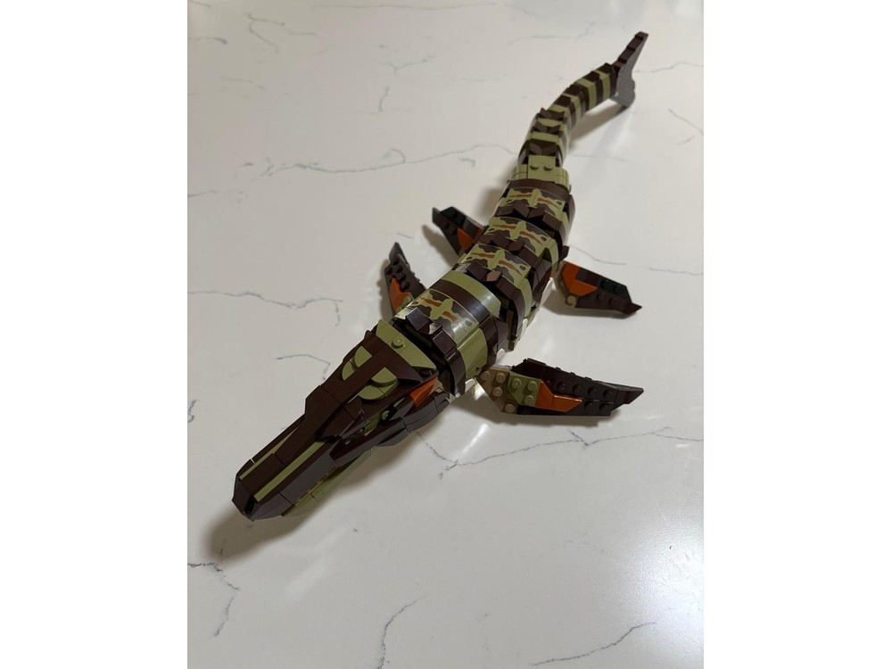LEGO MOC 76974 Mosasaurus Mods Part 1 - Tail by AndrewG123 ...