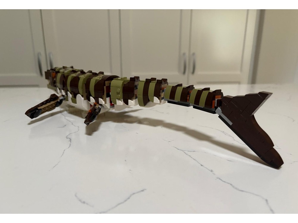 LEGO MOC 76974 Mosasaurus Mods Part 1 - Tail by AndrewG123 ...