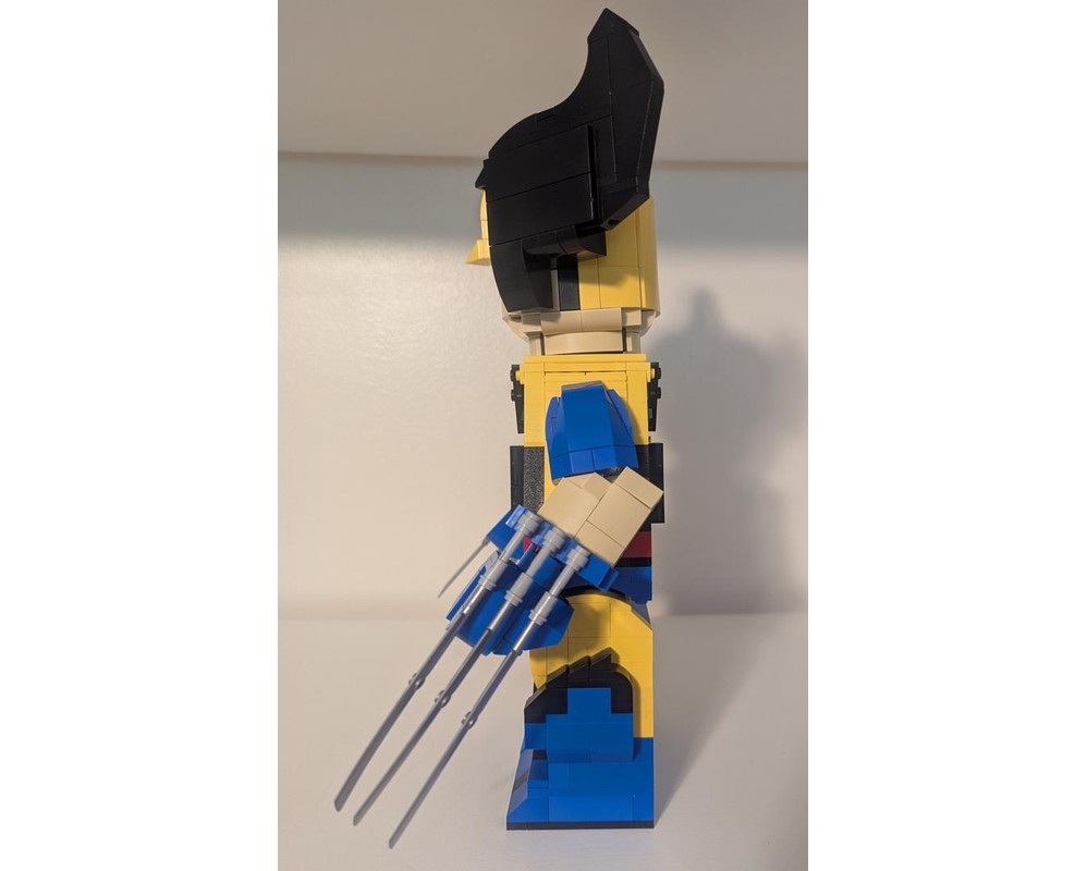 LEGO MOC-224522 WOLVERINE MEGAFIG by BLOOD - SHOT | Rebrickable - Build ...