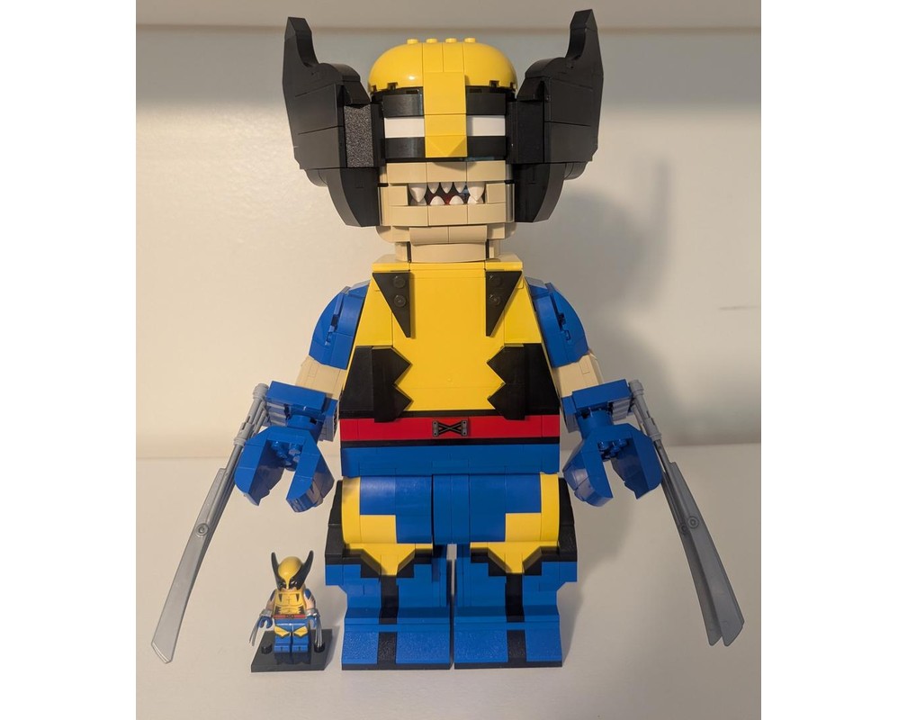 LEGO MOC-224522 WOLVERINE MEGAFIG by BLOOD - SHOT | Rebrickable - Build ...