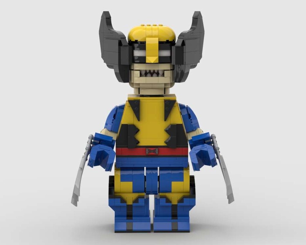 LEGO MOC WOLVERINE MEGAFIG by BLOOD - SHOT | Rebrickable - Build with LEGO