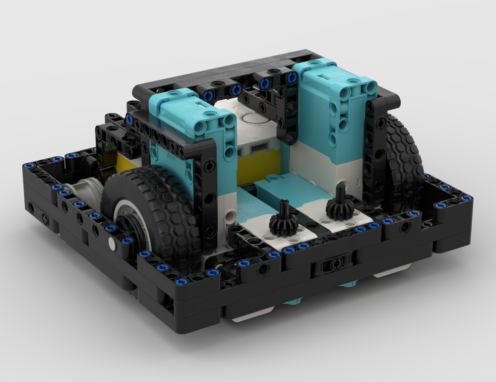 LEGO MOC Spike Prime FLL Robot by eduardo.apv | Rebrickable - Build ...
